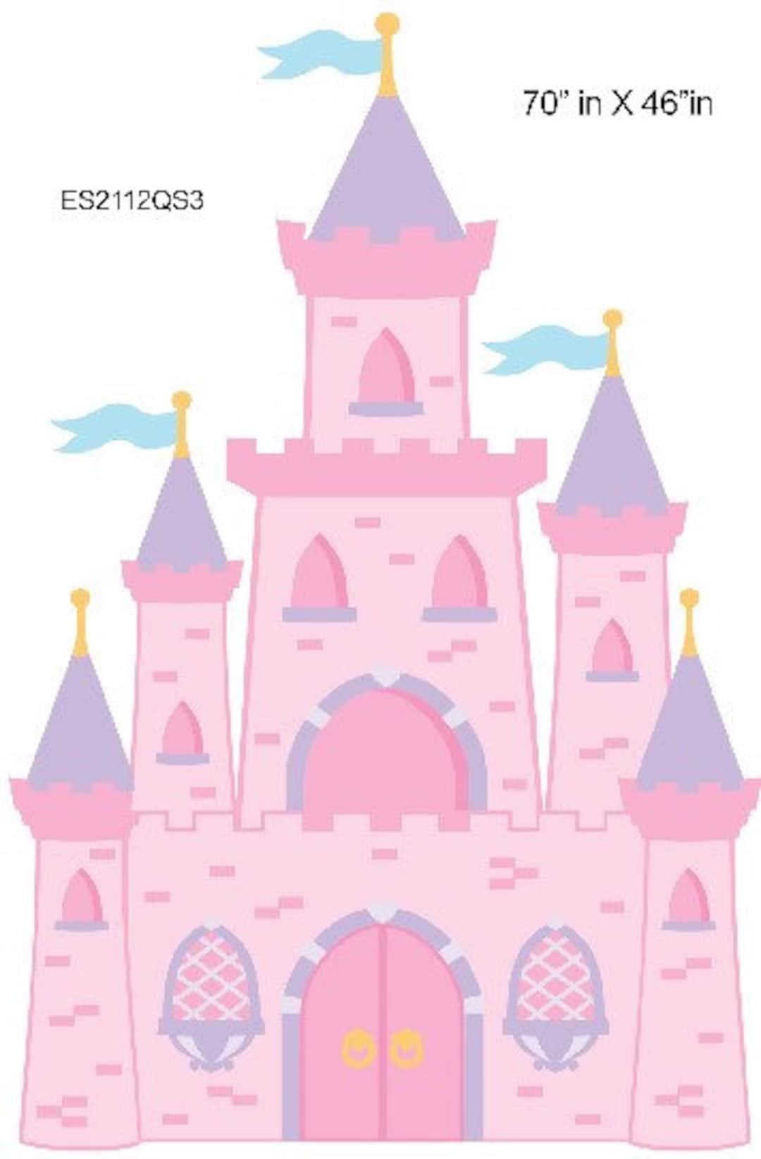 ES2112QS3 Castle Pink Coroplast Cutouts Props Party Decorations (no ...