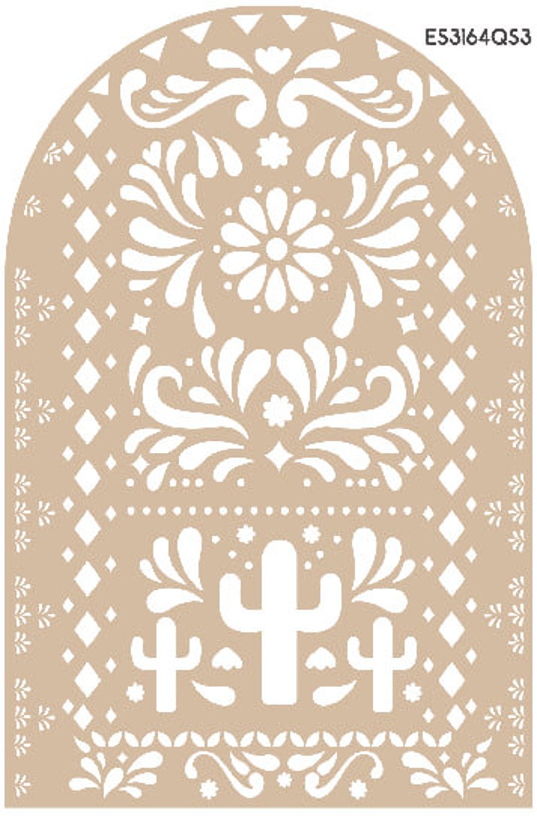 ES3164QS3 Cielito Linda Backdrop Coroplast Cutouts Props Party ...