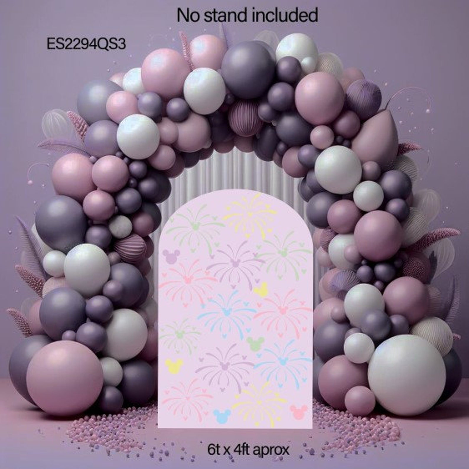 ES2294QS3 Backdrop Coroplast Cutouts Props Party Decorations (no Stands ...