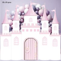 ES3467QS3 Backdrop Coroplast Cutouts Props Party Decorations (no Stands ...