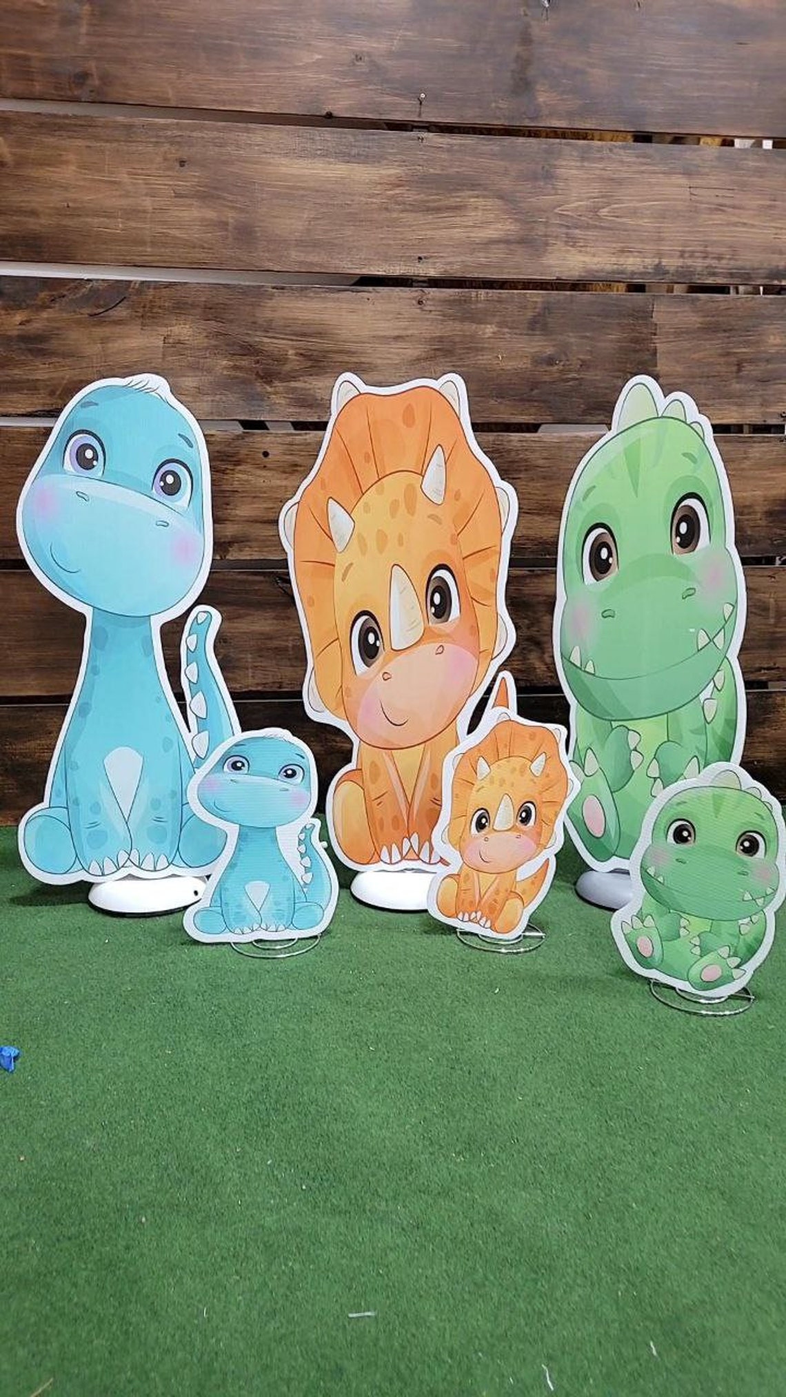 Cute Baby Dino HS Custom Order Coroplast Cutouts Props Party - Etsy