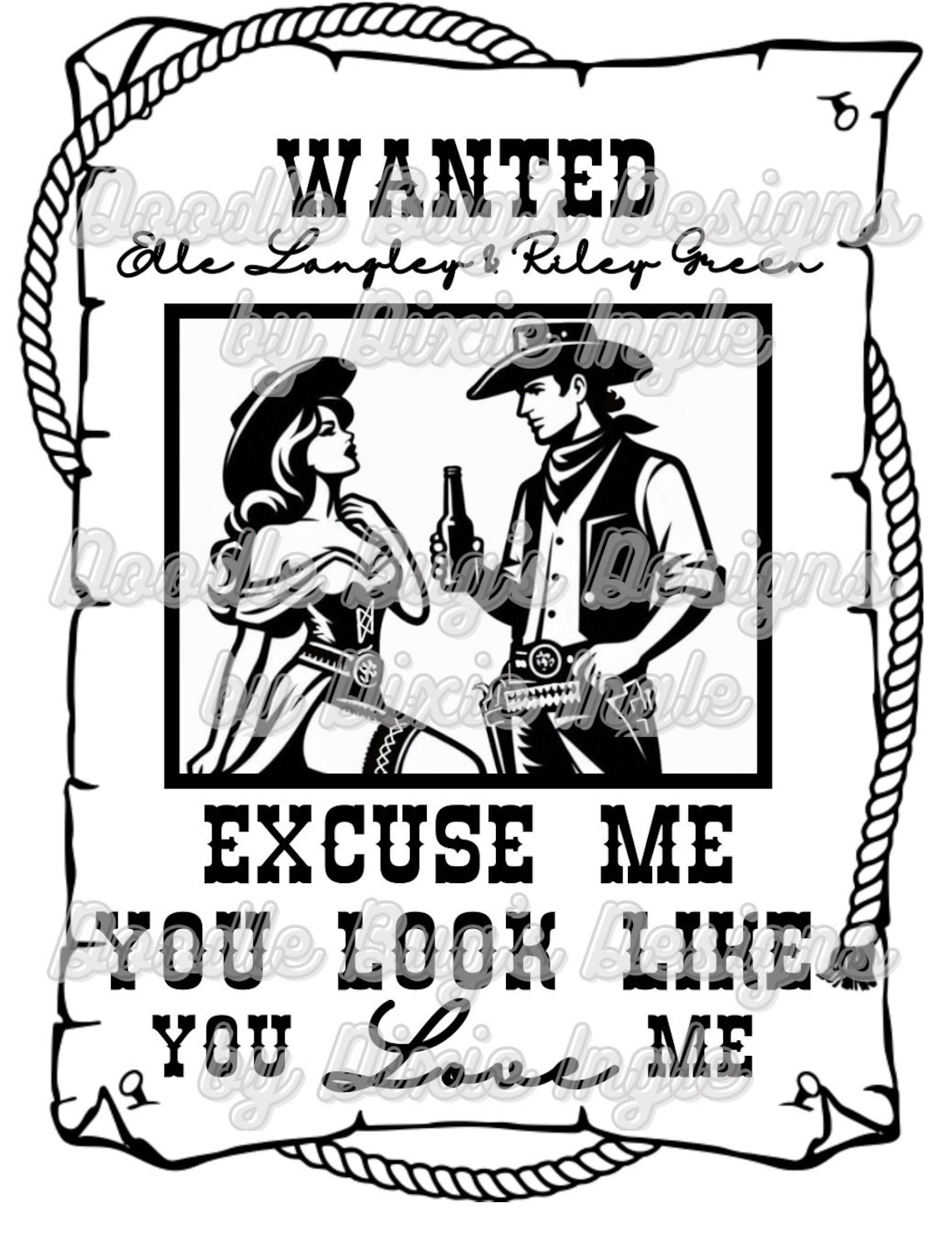 Excuse Me You Look Like You Love Me! Elle Langley & Riley Green PNG ...