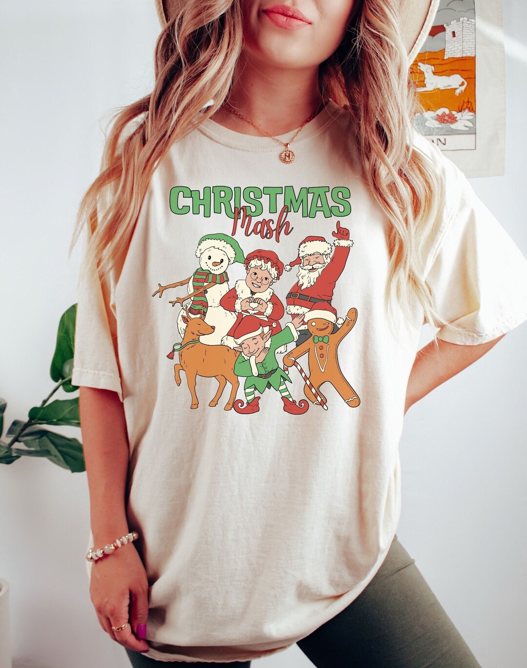 Christmas Mash Funny Christmas Shirt, Christmas Mash Tshirt, Retro ...