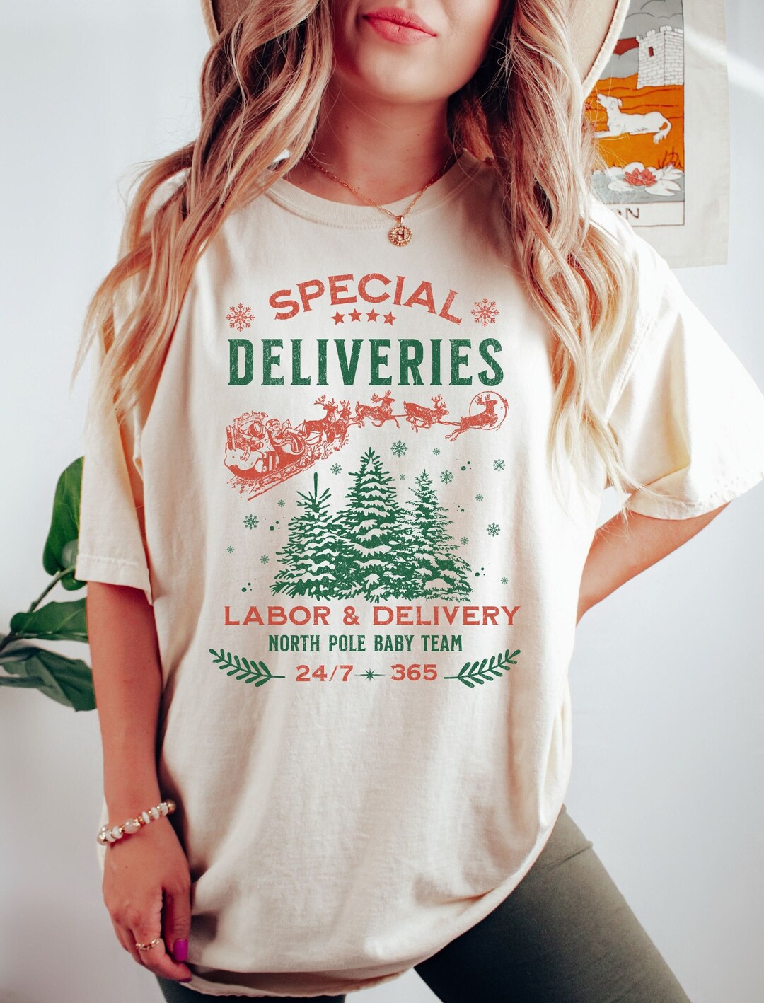 Labor and Delivery Nurse Christmas Shirt, Special Deliveries Christmas ...