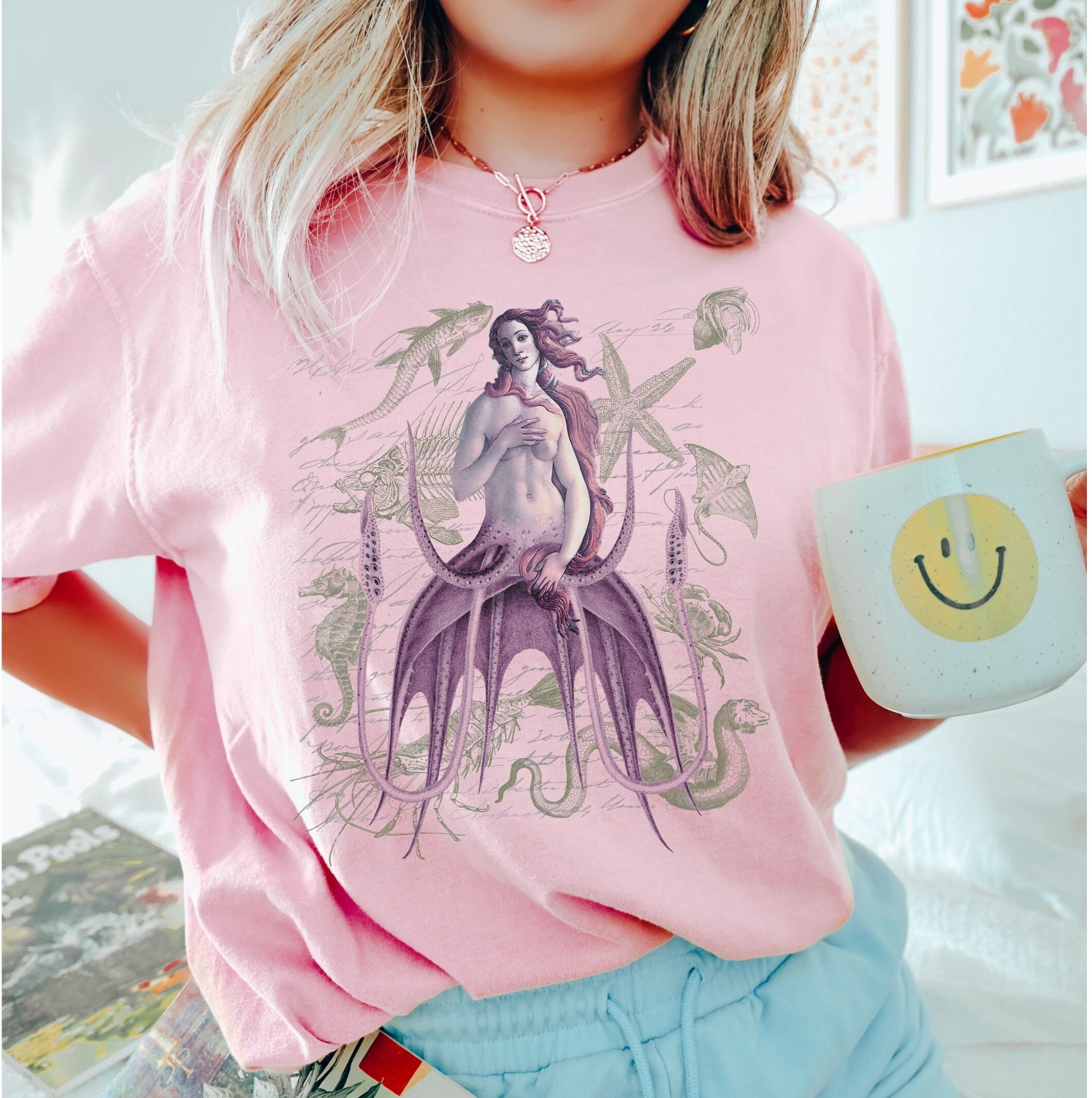 The Birth of Venus Shirt Botticelli Dark Academia Shirt - Etsy