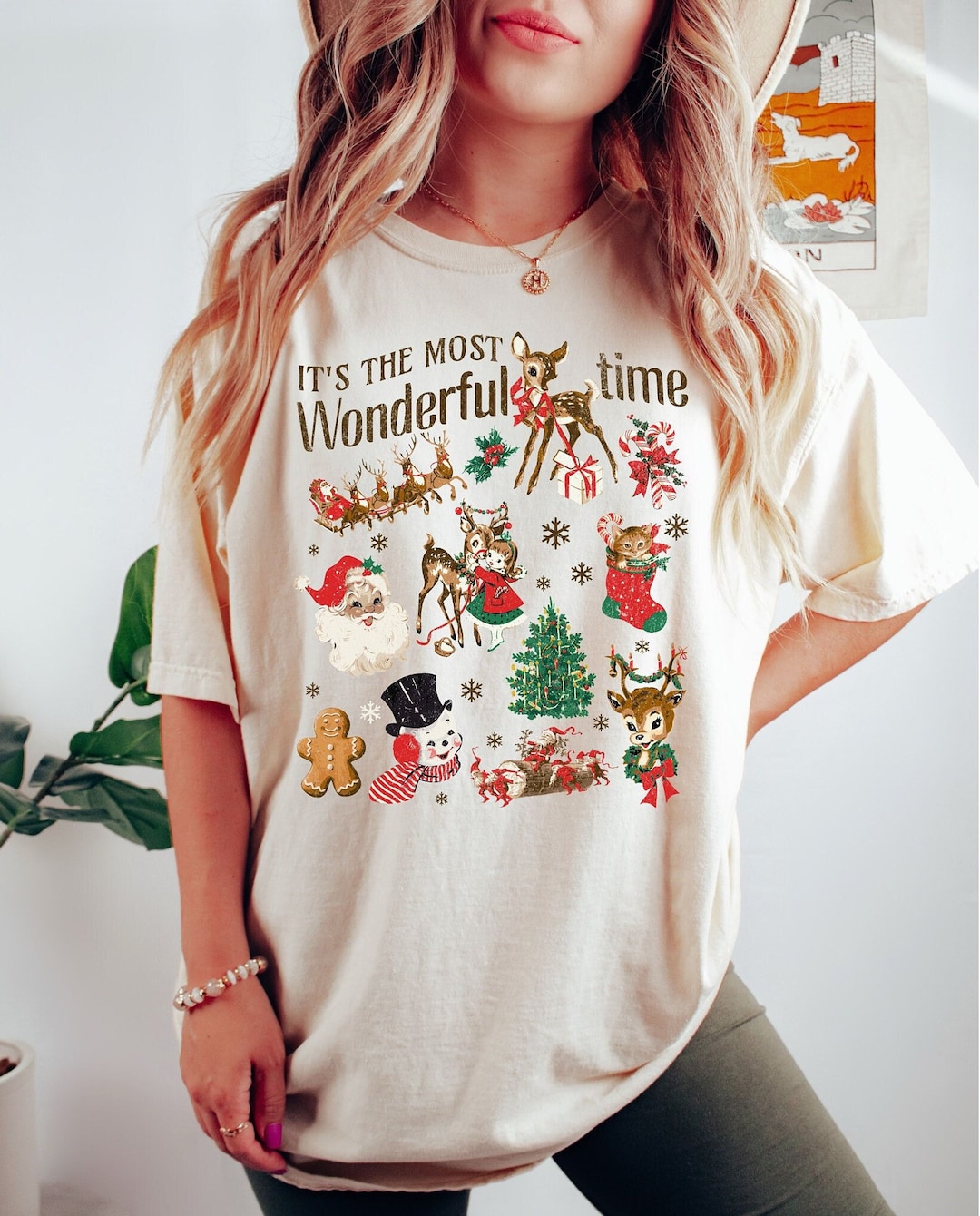 Christmas Shirt, It's the Most Wonderful Time, Vintage Christmas Shirt ...