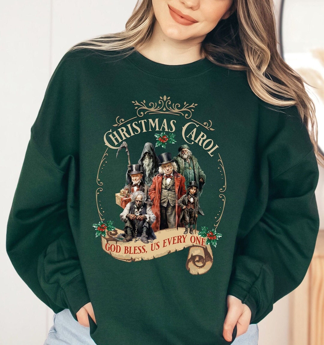 A Christmas Carol Sweatshirt, Scrooge and Marley Christmas Shirt ...