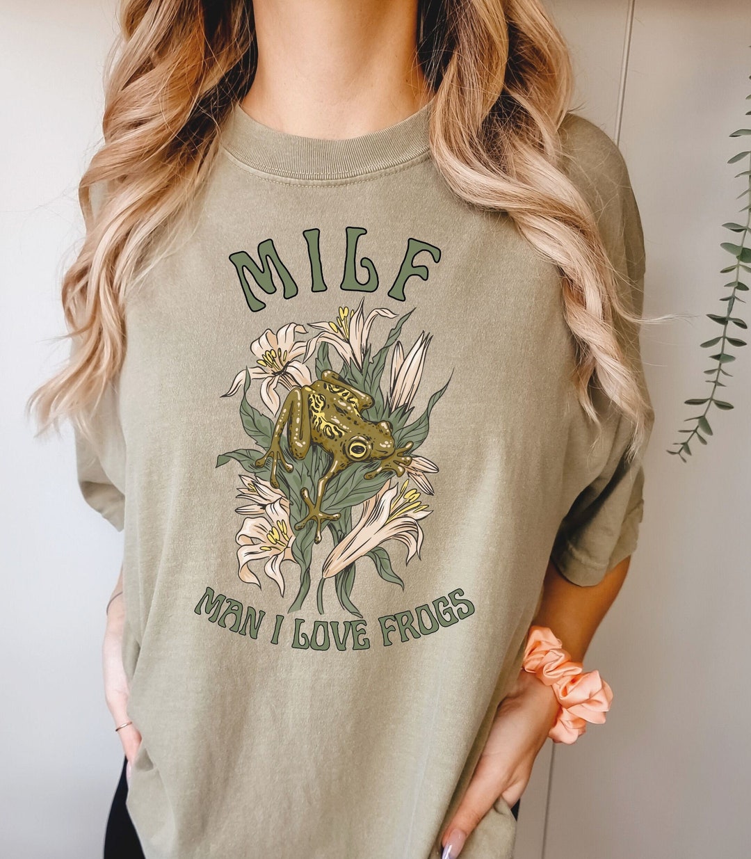 Man I Love Frogs T-shirt Frog Tshirt Cottagecore Frog Cute Frog T Shirt Frog and Toad Cottage ...