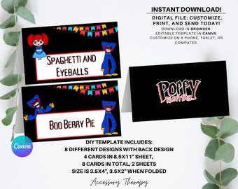 Poppy Playtime Label - Etsy