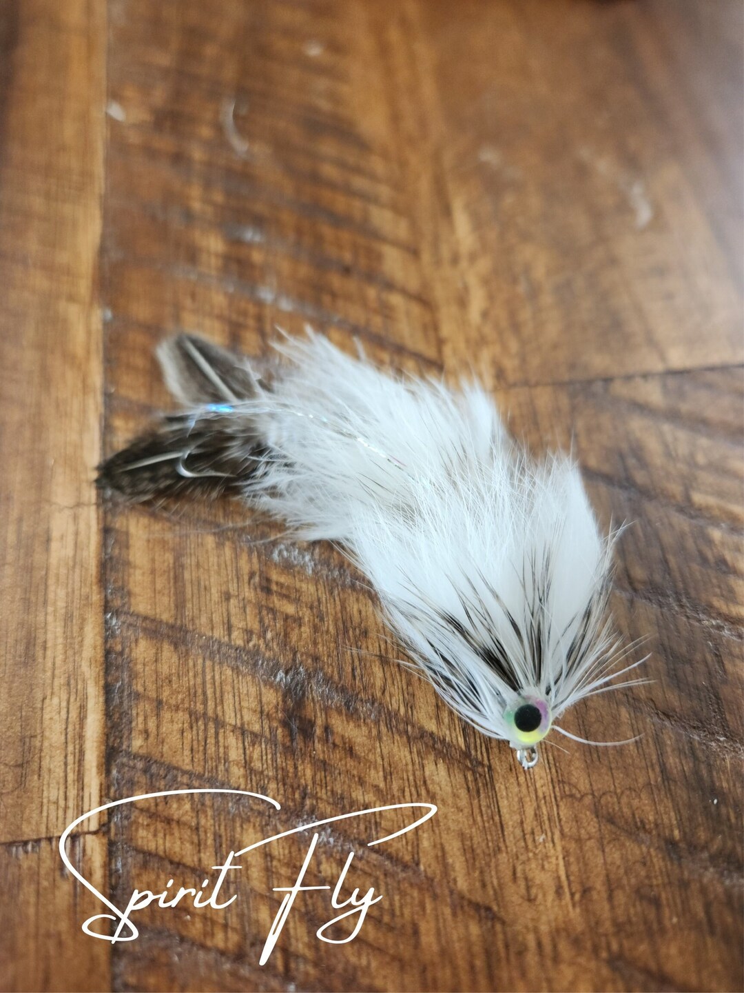 Mighty Minnow 4-inch Multi Jointed Streamer Flies Shad White - Etsy