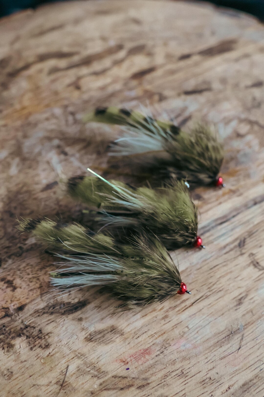 Strip Leech Fly Pattern Bleeding Minnow Bass Flies Streamers - Etsy