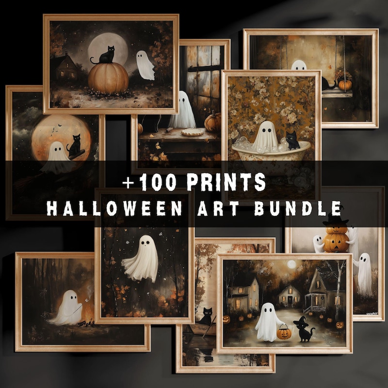 Halloween Art - Etsy