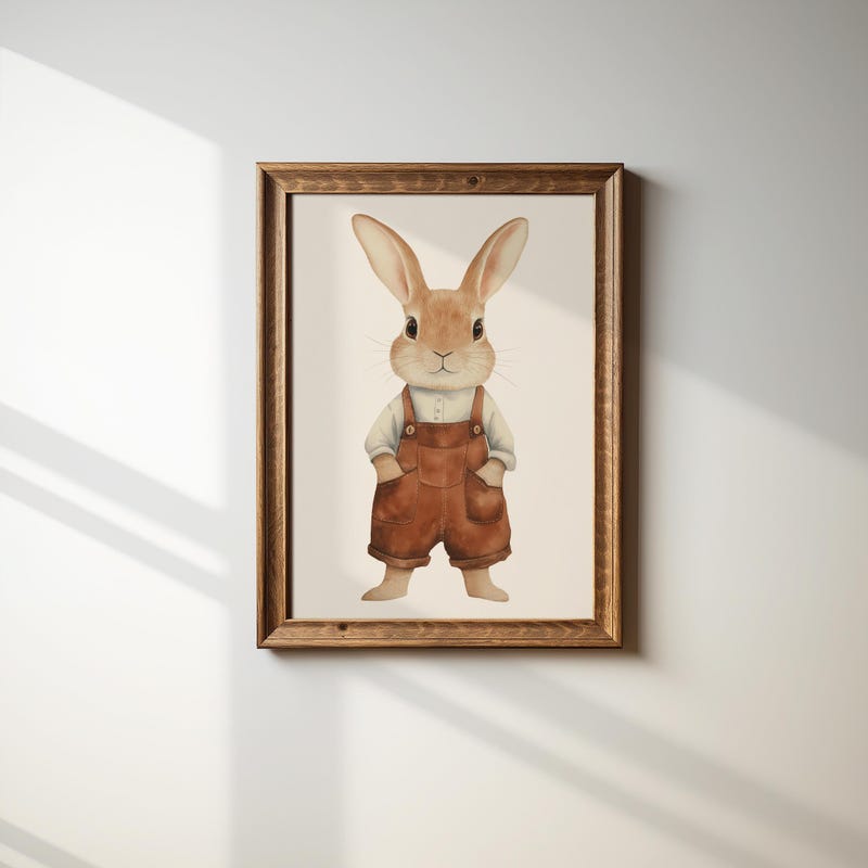 Bunny Wall Art - Etsy