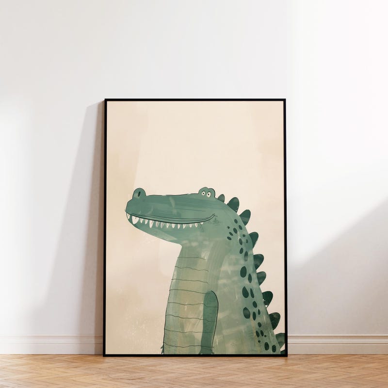 Crocodile Print - Etsy