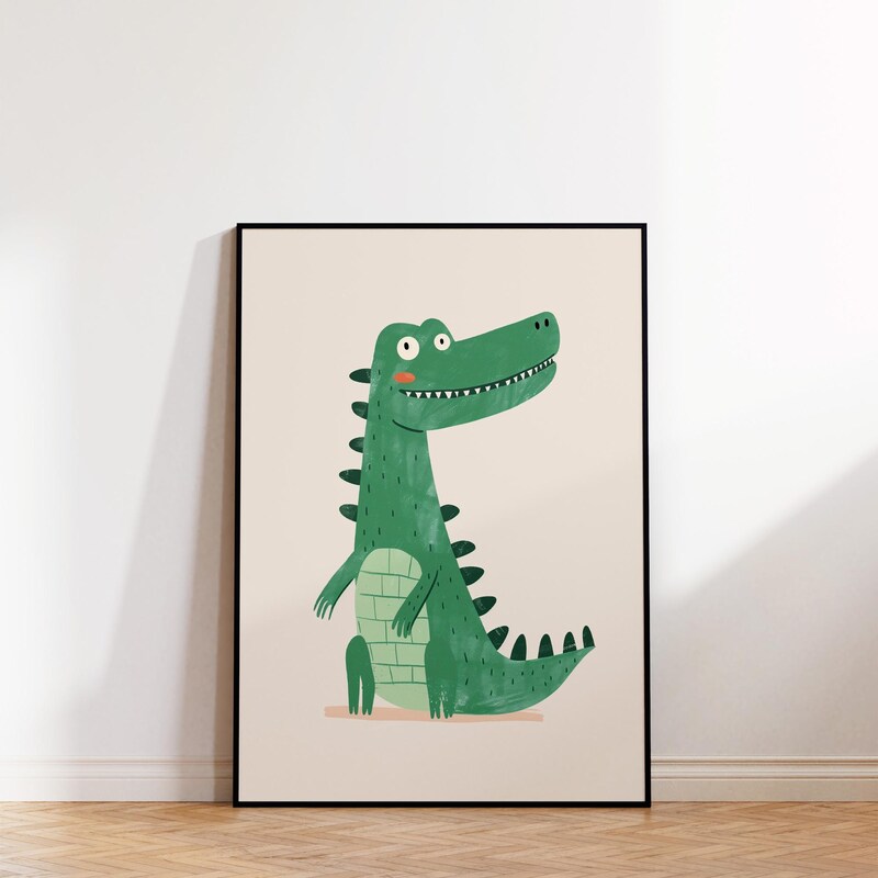 Crocodile Print - Etsy