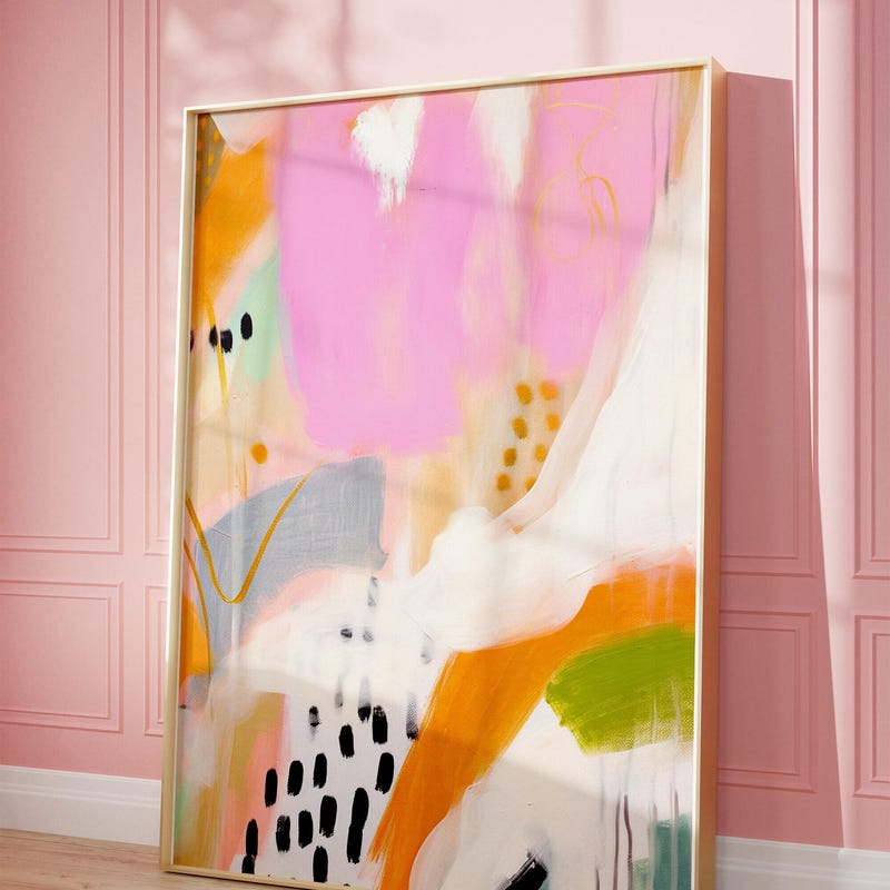 Bright Wall Art - Etsy