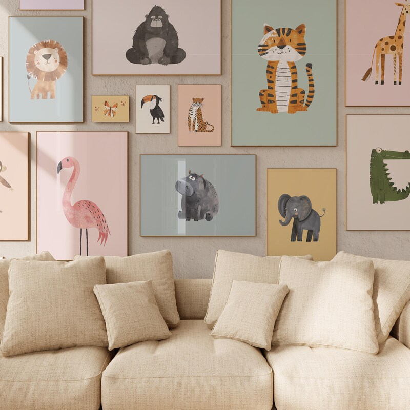 Animal Wall Art - Etsy