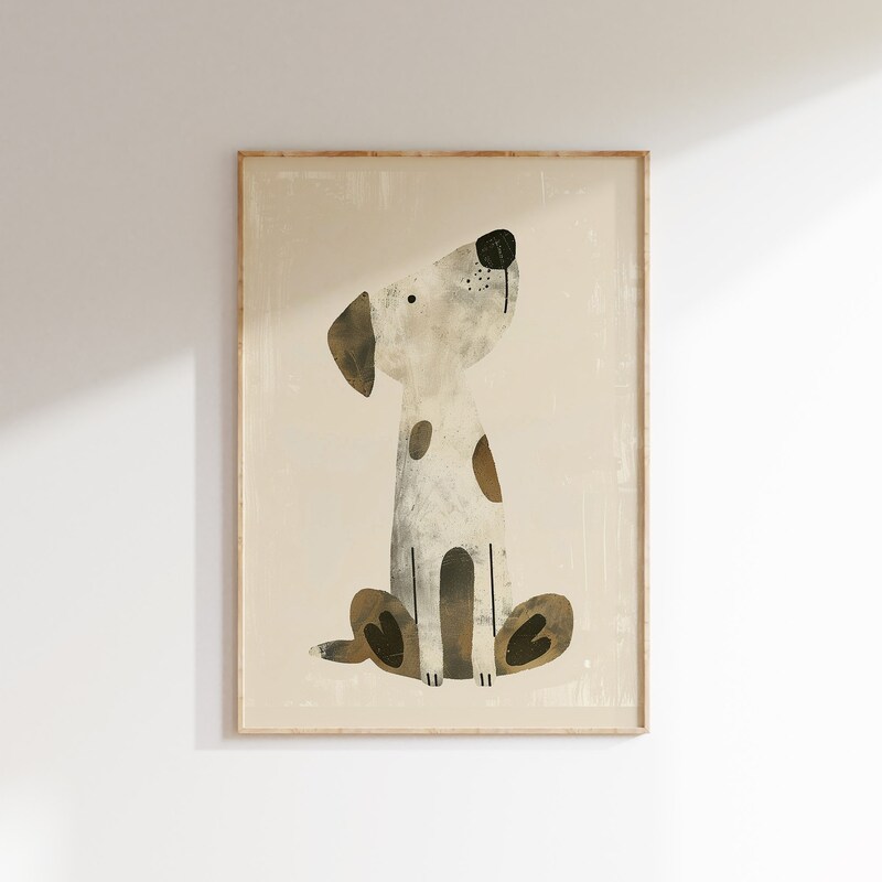 Dog Nursery Art - Etsy