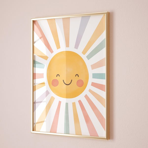 Sun Poster - Etsy
