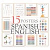 Bilingual Colors Chart: English Spanish Learning Poster (digital ...