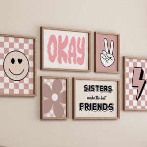 Girls Room Printable Wall Art Bundle of 100 Printable Posters for Teen ...
