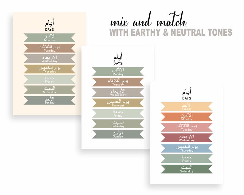 Bilingual Education Poster for Language Learning | Arabic, Spanish and ...