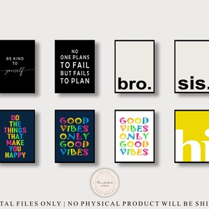 40 Printable Quotes Bundle, Printable Wall Art, Digital Download ...