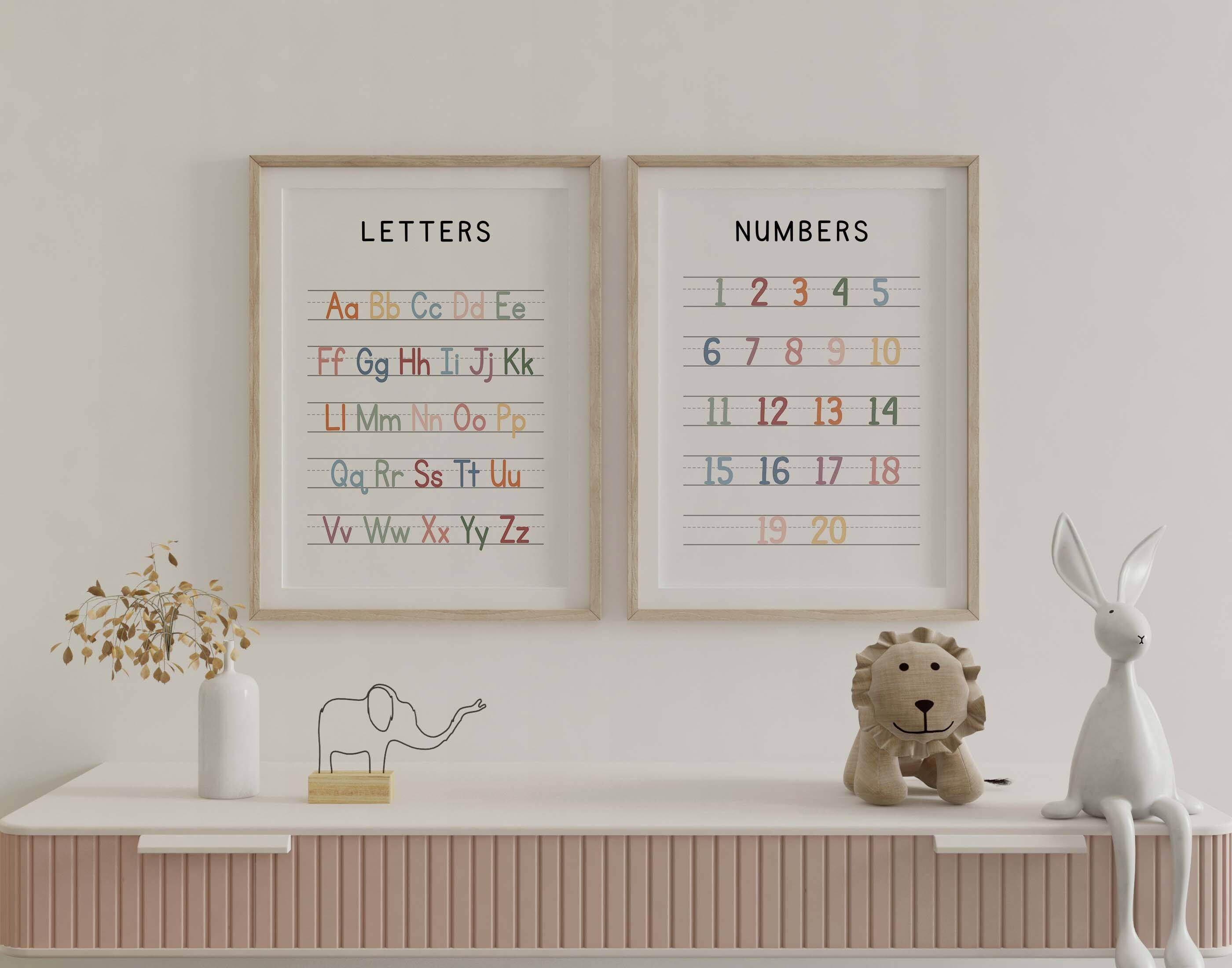 Educational Posters, 6 Homeschool Prints, Montessori Classroom Decor ...