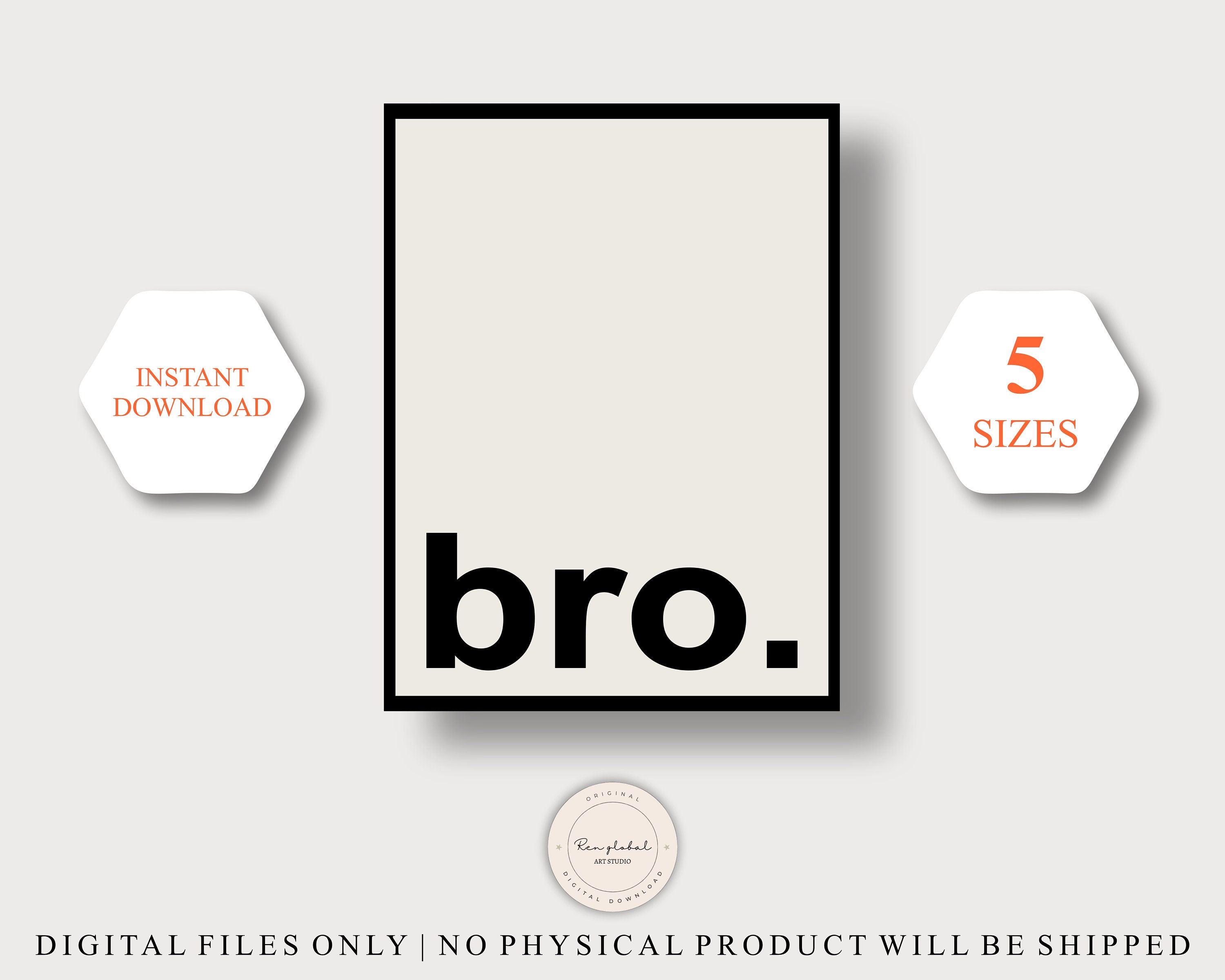 5 Printable Quotes Bundle, Premium Bundle, Printable Wall Art, Digital ...