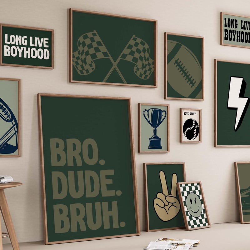 Boys Room Prints - Etsy