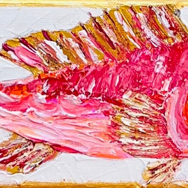 Redfish Painting - Etsy
