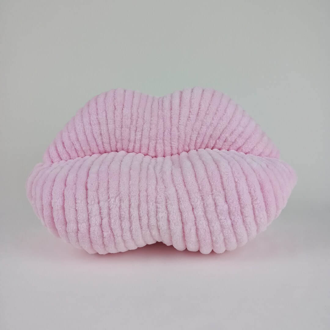 Miniature Pink Handmade Velvet Rope Lip Sofa 1:6 Scale Barbie - Etsy