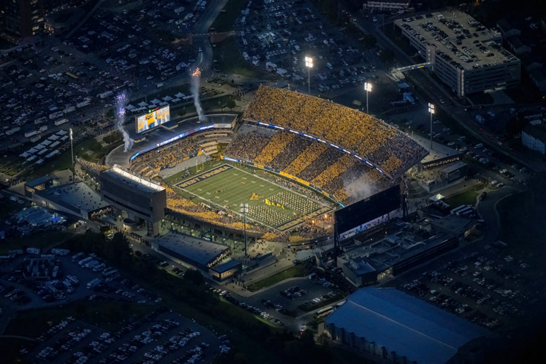 Backyard Brawl WVU Vs Pitt WVU Football Rivalry Start of Game - Etsy