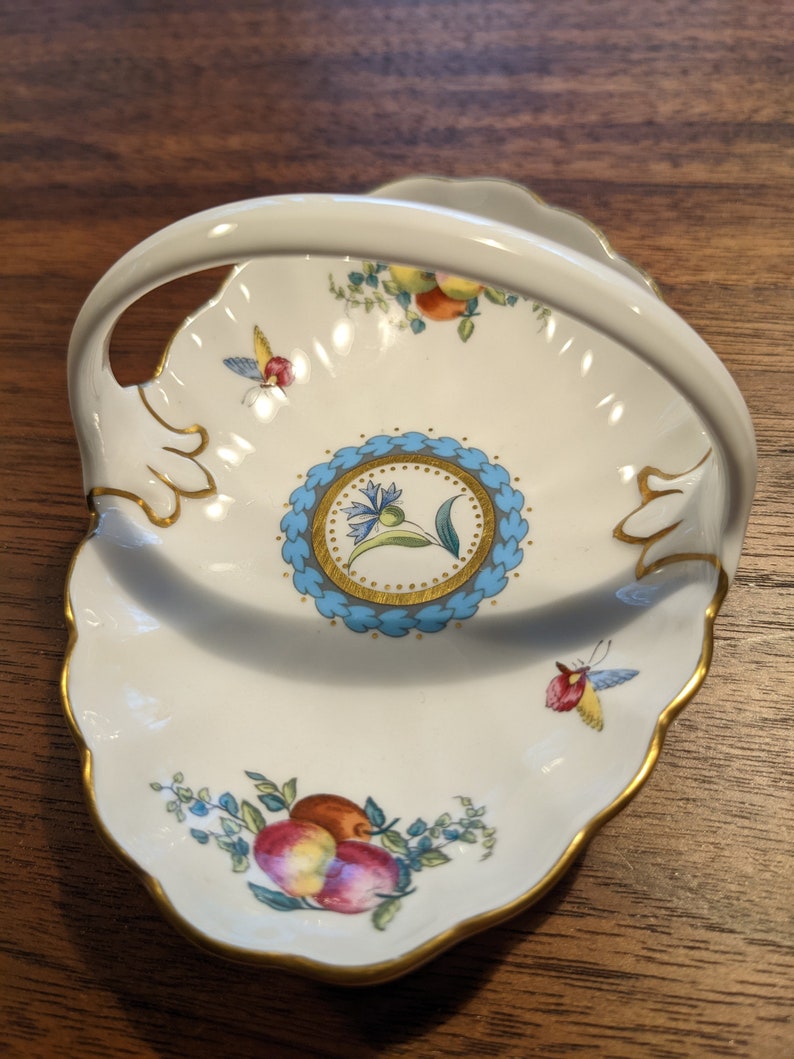 Spode Trapnell Fine Bone China Made in England Basket With - Etsy