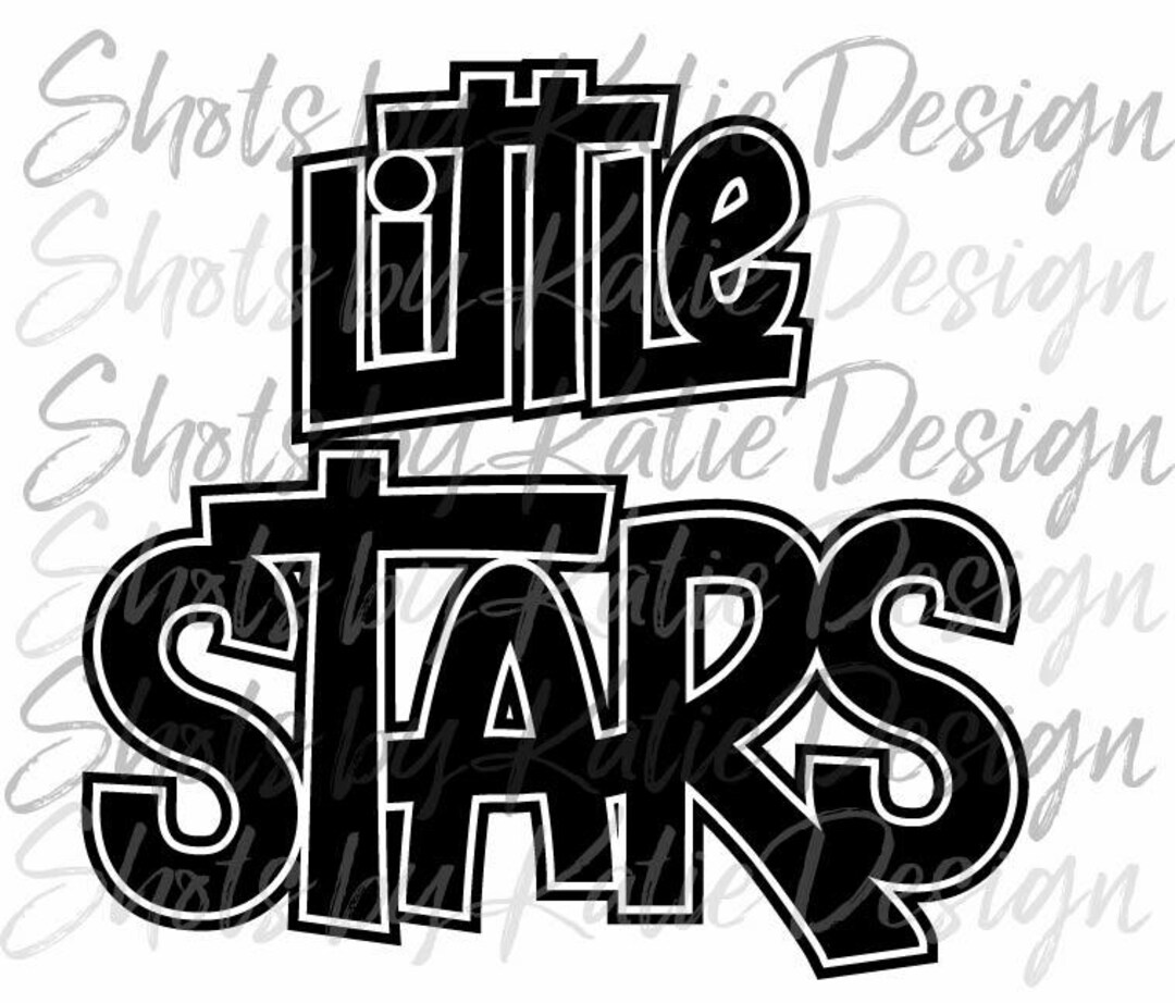 Little Stars PNG, Little Stars Vector, Digital Stars, Stars Letters ...