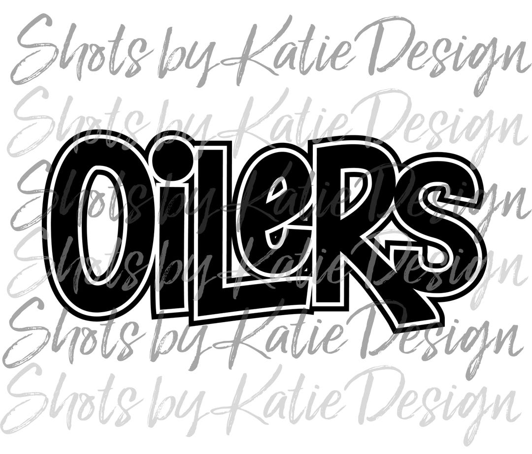 Oilers PNG, Oilers SVG, Digital Oilers, Oilers Letters, Go Oilers ...