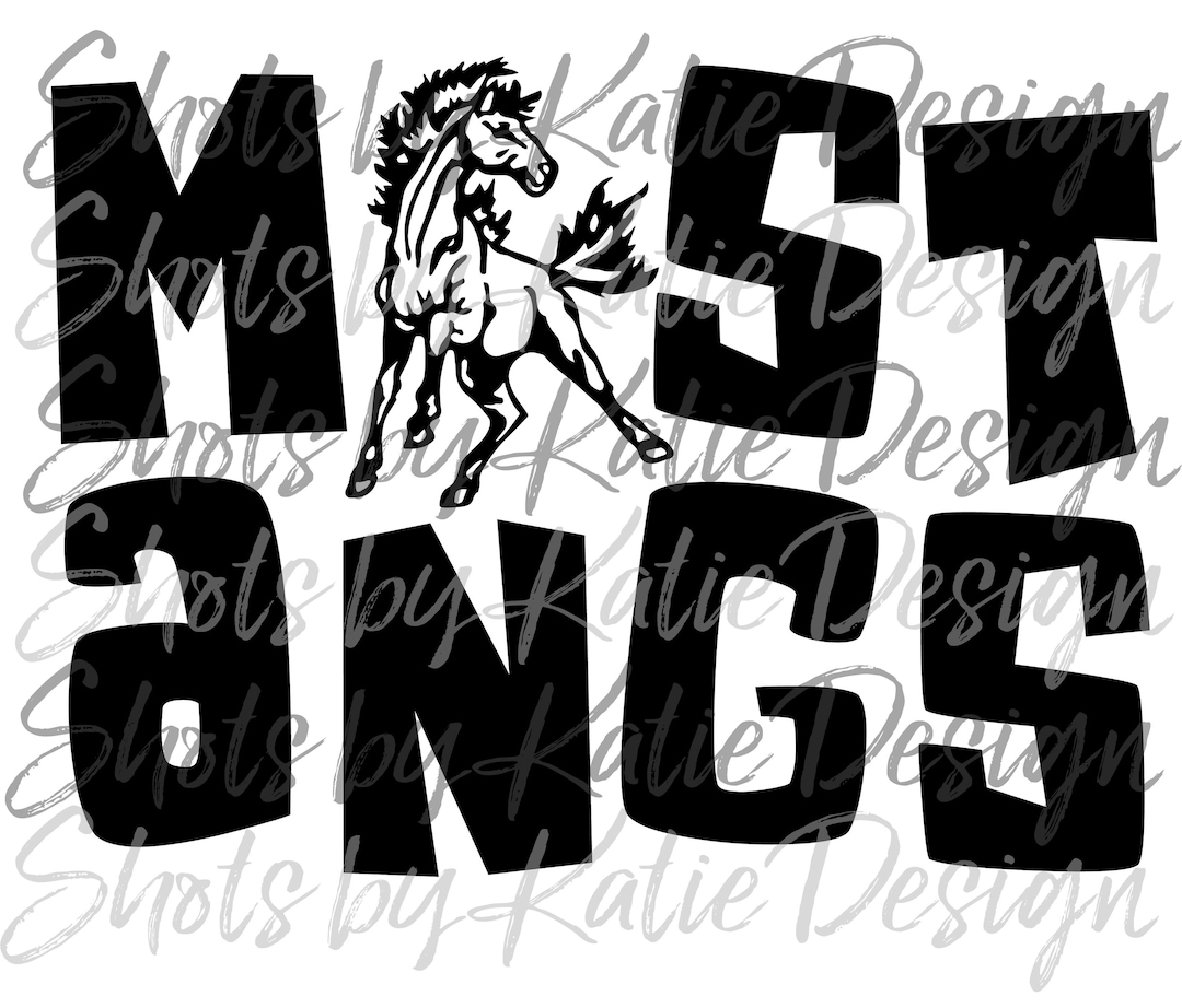 Mustangs PNG, Mustangs Vector, Mustangs Digital, Mustangs Letters ...