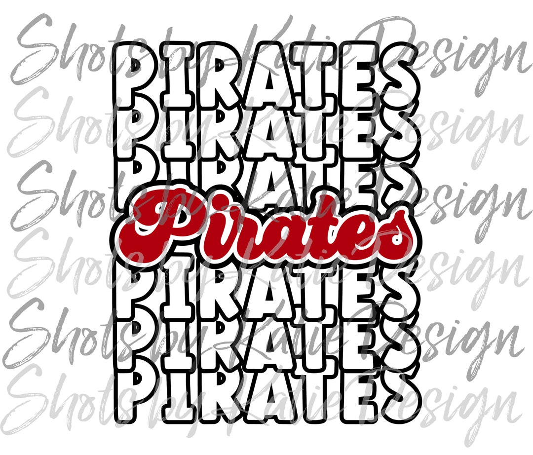 Pirates PNG, Pirates SVG, Digital Pirates, Pirates Letters, Go Pirates ...