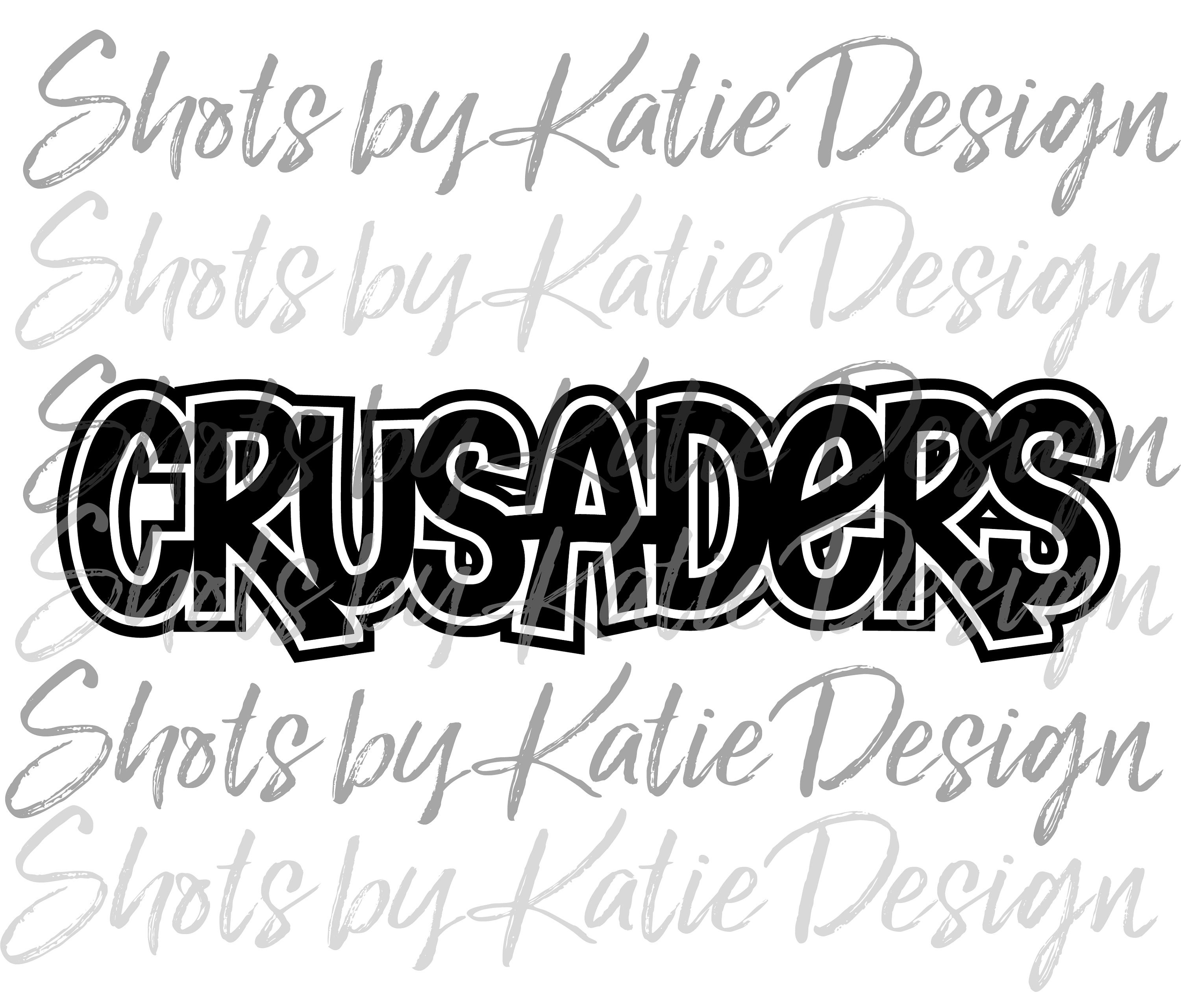 Crusaders PNG, Crusaders SVG, Crusaders Digital, Crusaders Letters ...