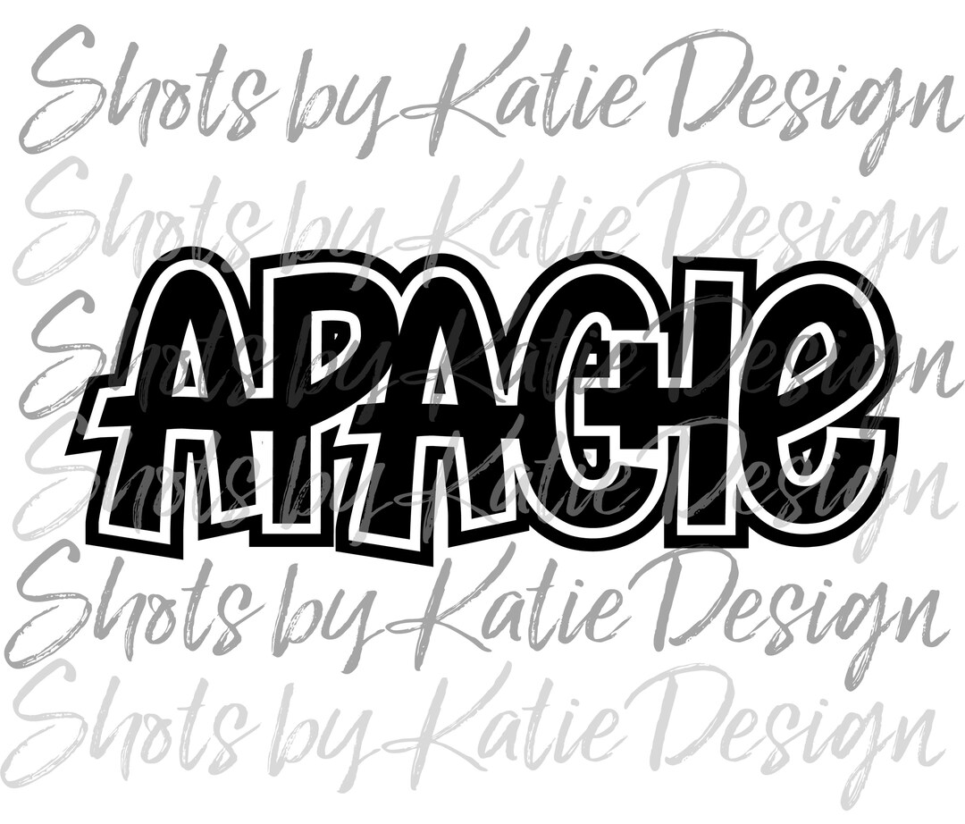 Apache PNG, Apache Vector, Digital Apache, Apache Letters, Apache SVG ...