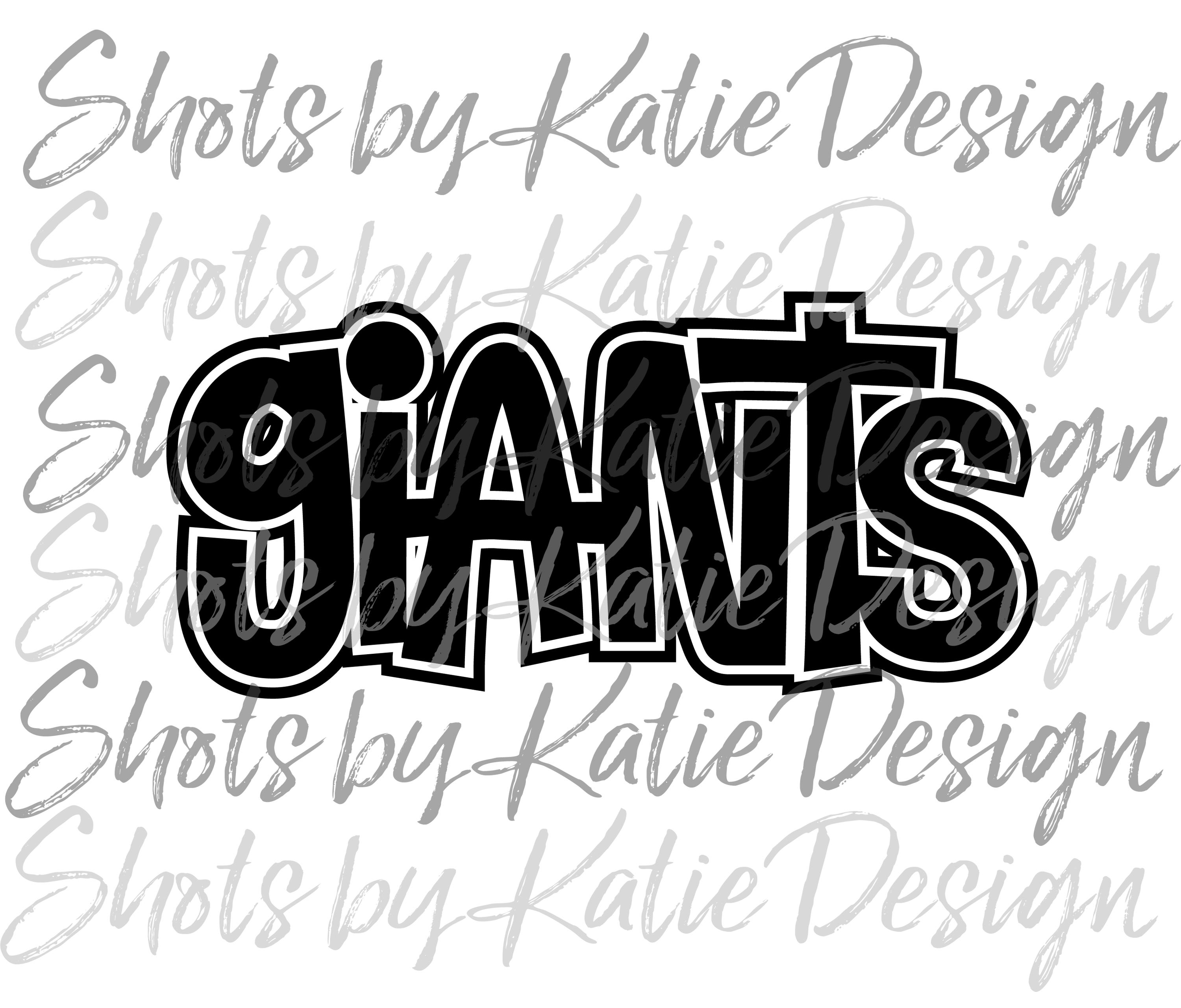 Giants PNG, Giants Digital, Giants Design, Giants Letters, Giants SVG ...