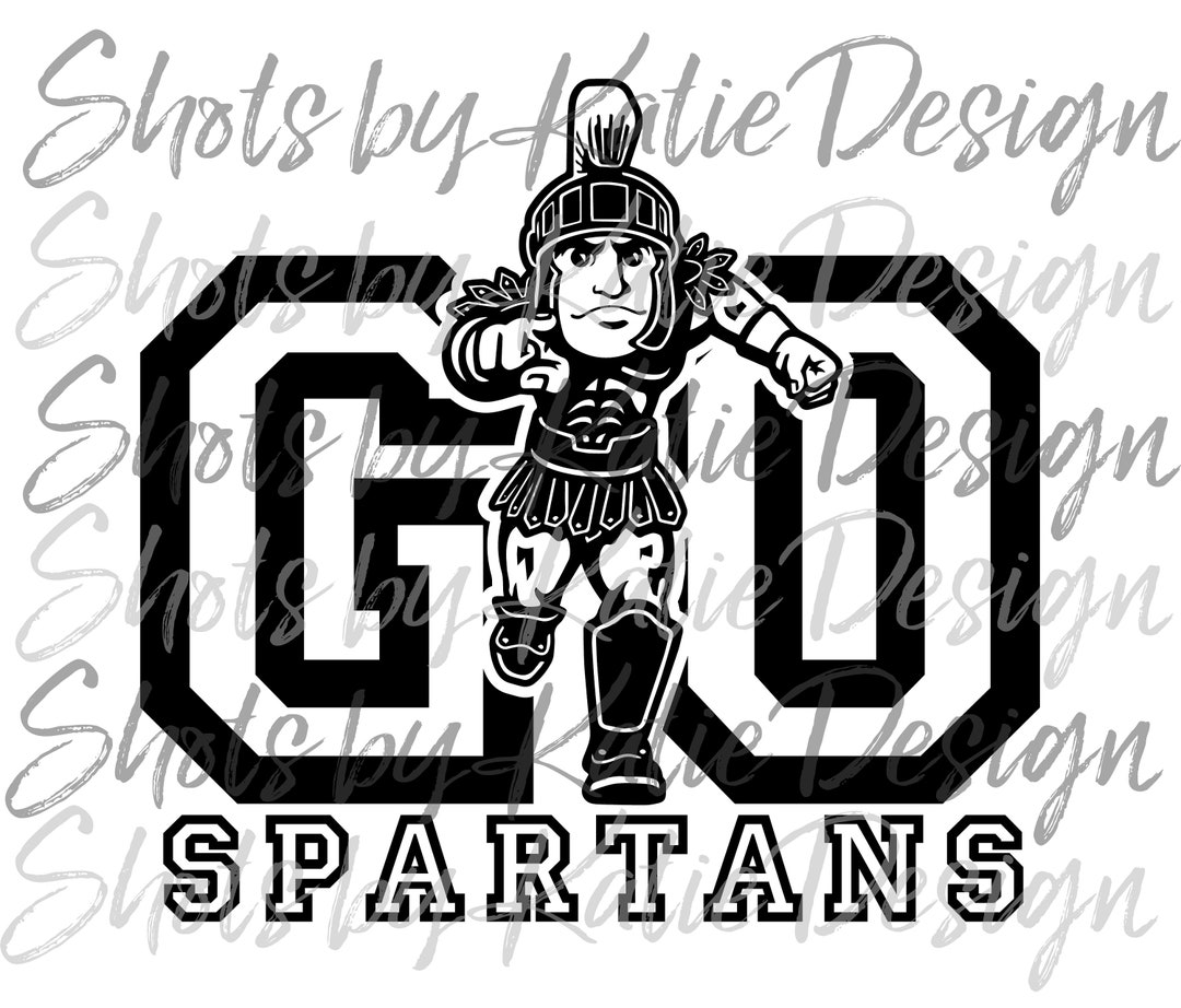 Go Spartans PNG, Spartans SVG, Digital Spartans Design, Go Spartans ...