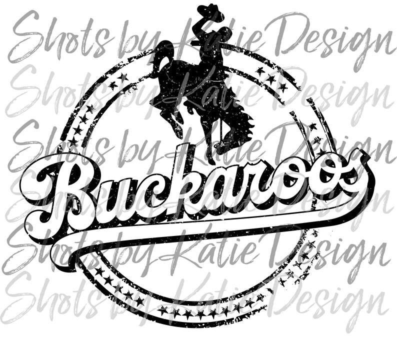 Distressed Buckaroos PNG, Buckaroos Vector, Buckaroos Design, Buckaroos ...