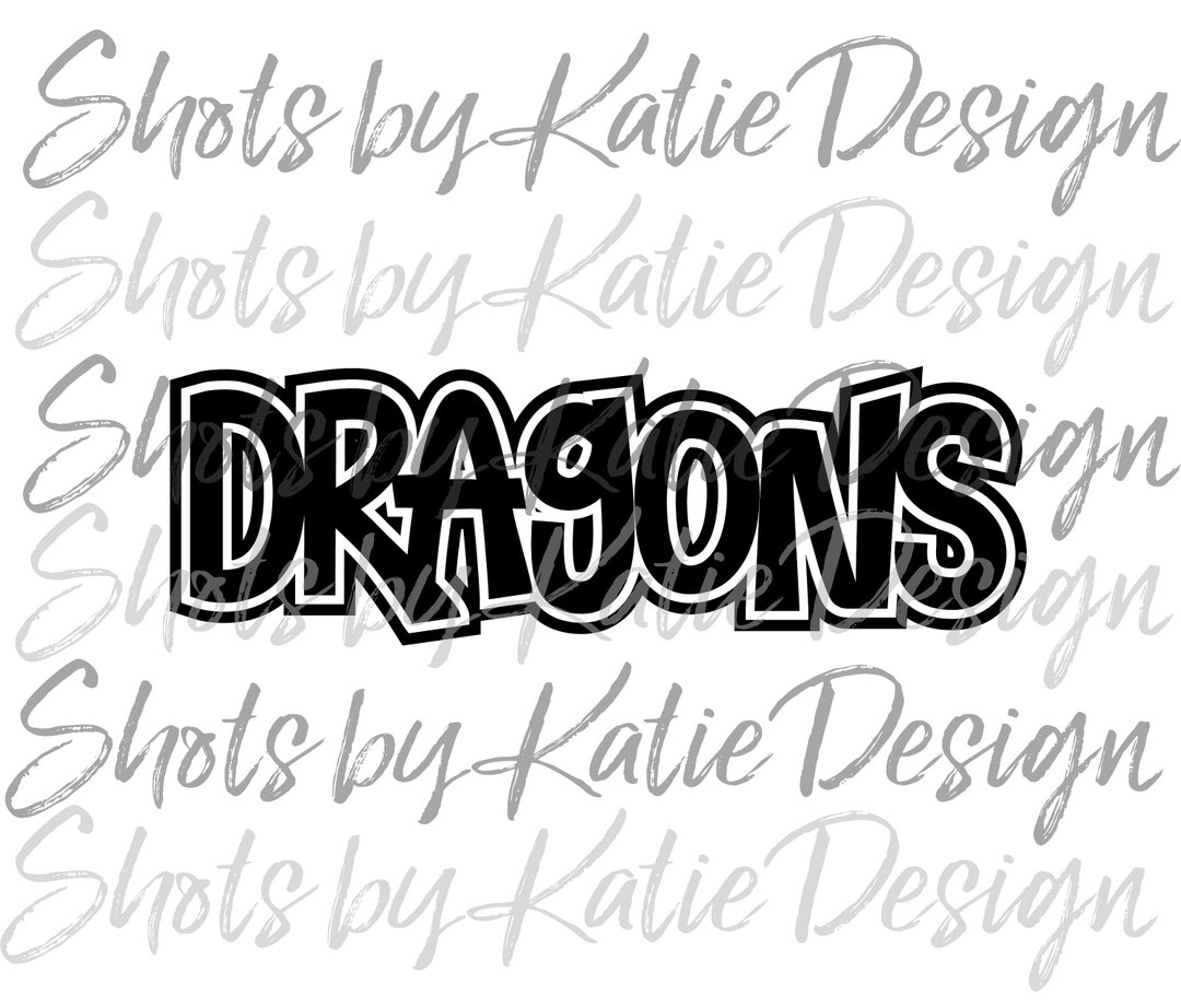 Dragons PNG, Dragons SVG, Digital Dragons, Dragons Letters, Go Dragon ...