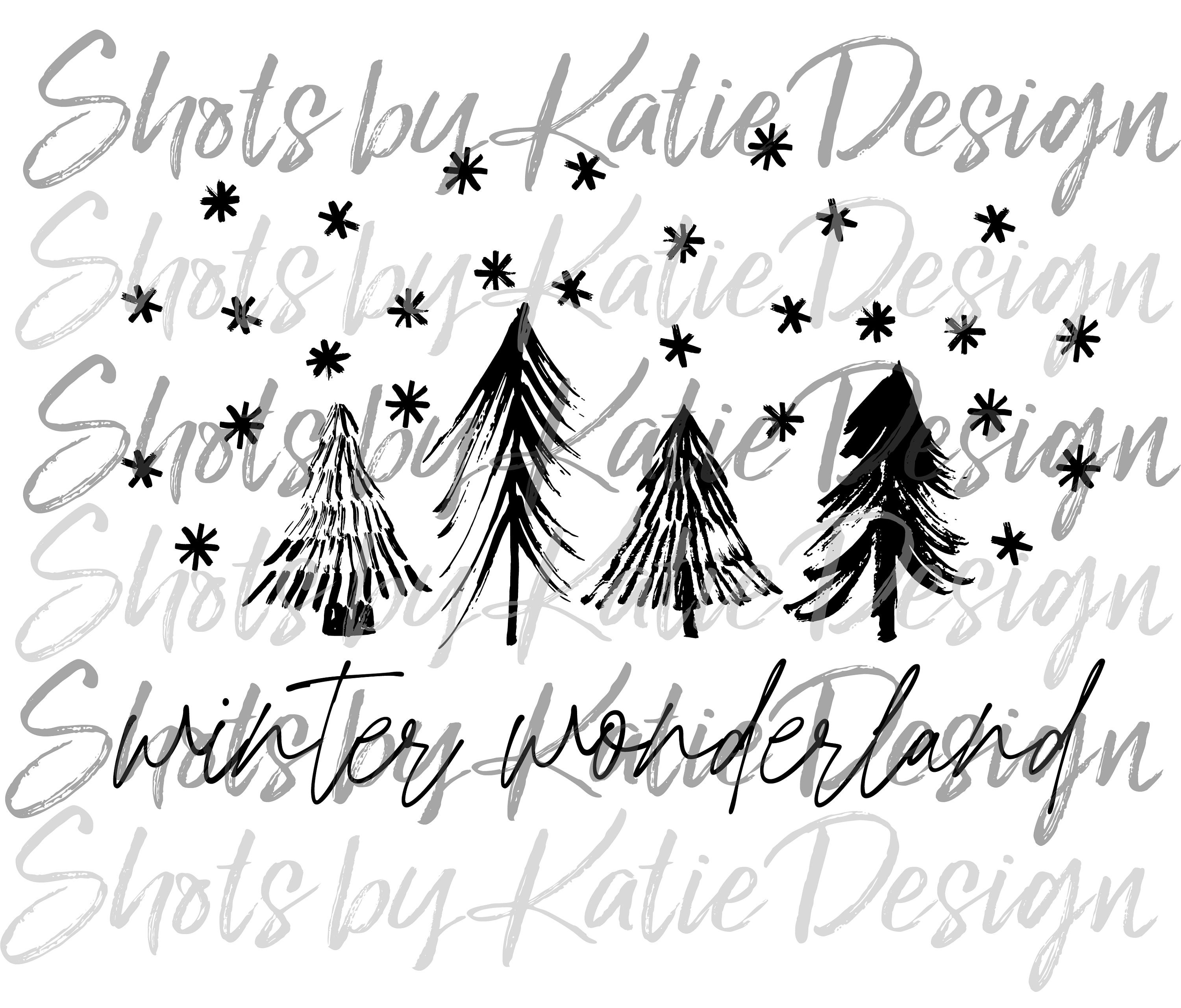 Winter Wonderland PNG Christmas PNG Winter Wonderland SVG - Etsy
