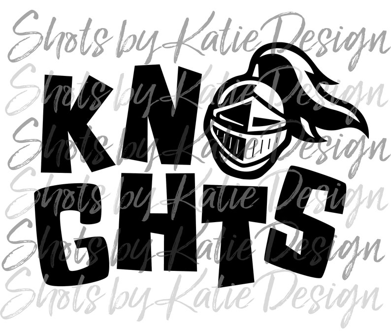 Knights PNG, Knights Svg, Digital Knights Design, Knights Letters ...