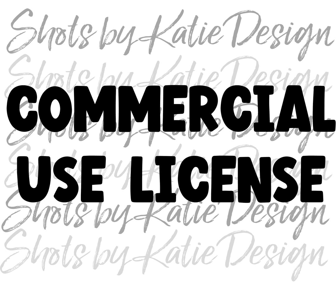 COMMERCIAL USE LICENSE - Etsy