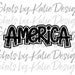 America PNG, America Vector, America Digital, America Letters, American ...