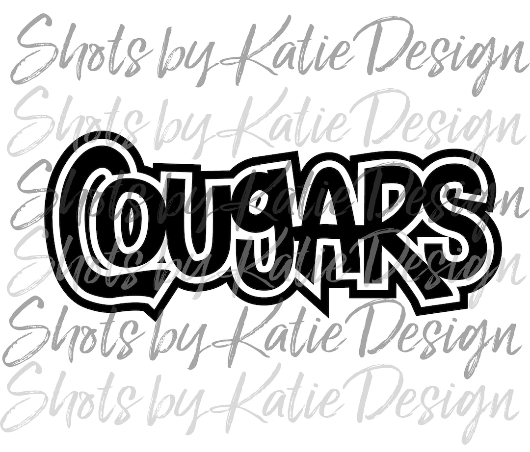 Cougars PNG, Cougars Vector, Digital Cougars, Cougars Letters, Cougars ...