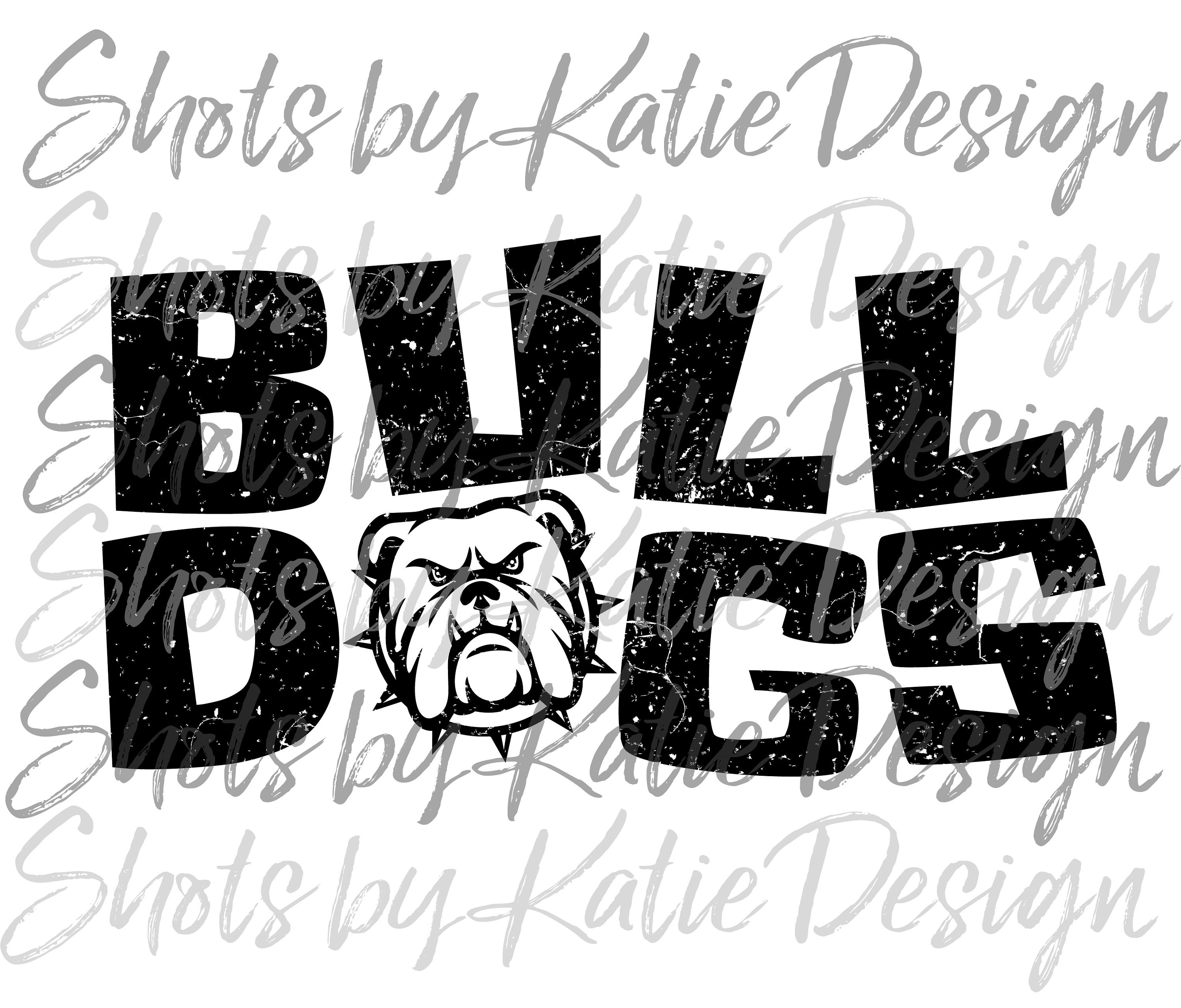 Distressed Bulldogs PNG, Bulldogs Vector, Digital Bulldogs Design ...